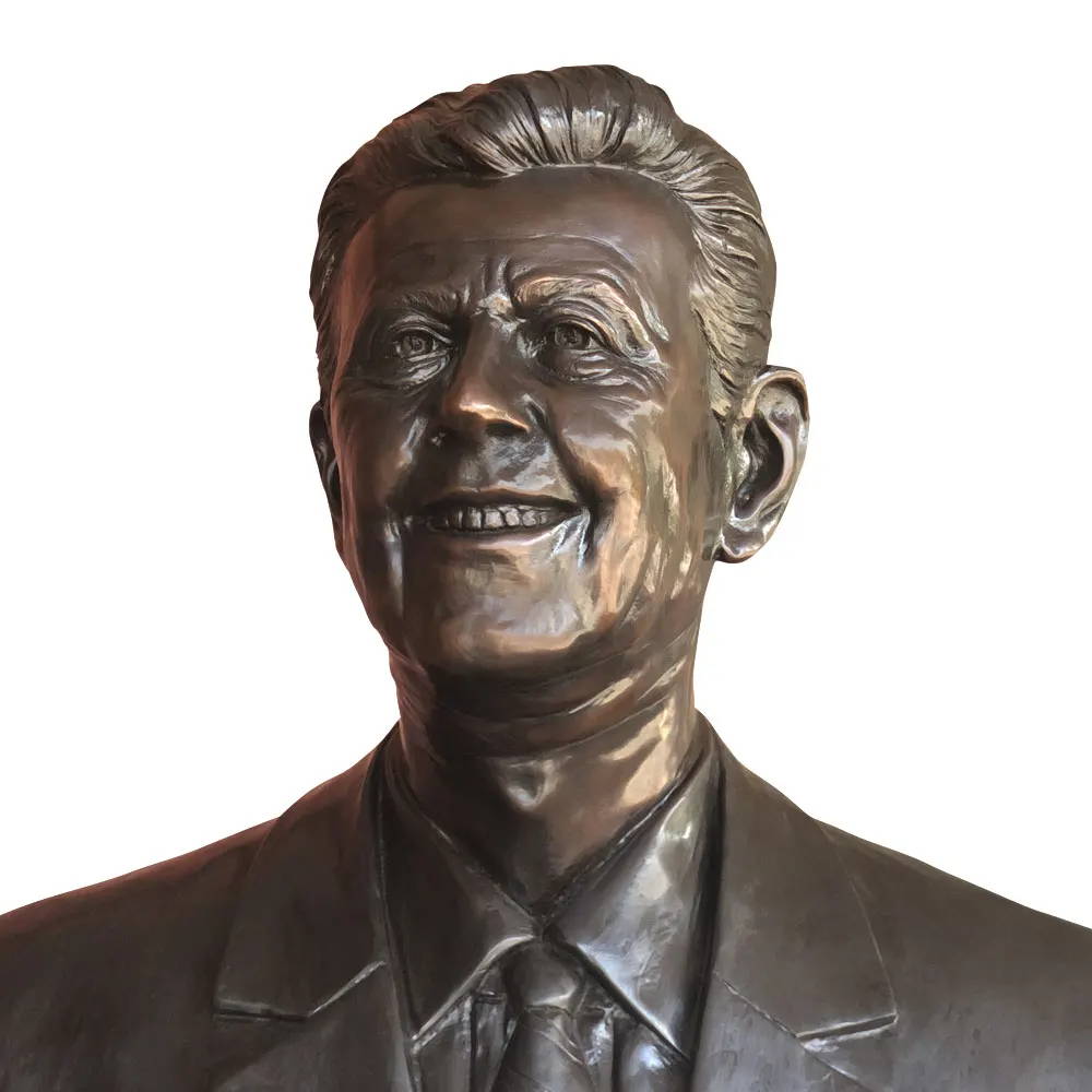 Custom Bronze Life-Size Statue of David Levinson | Randolph Rose Collection