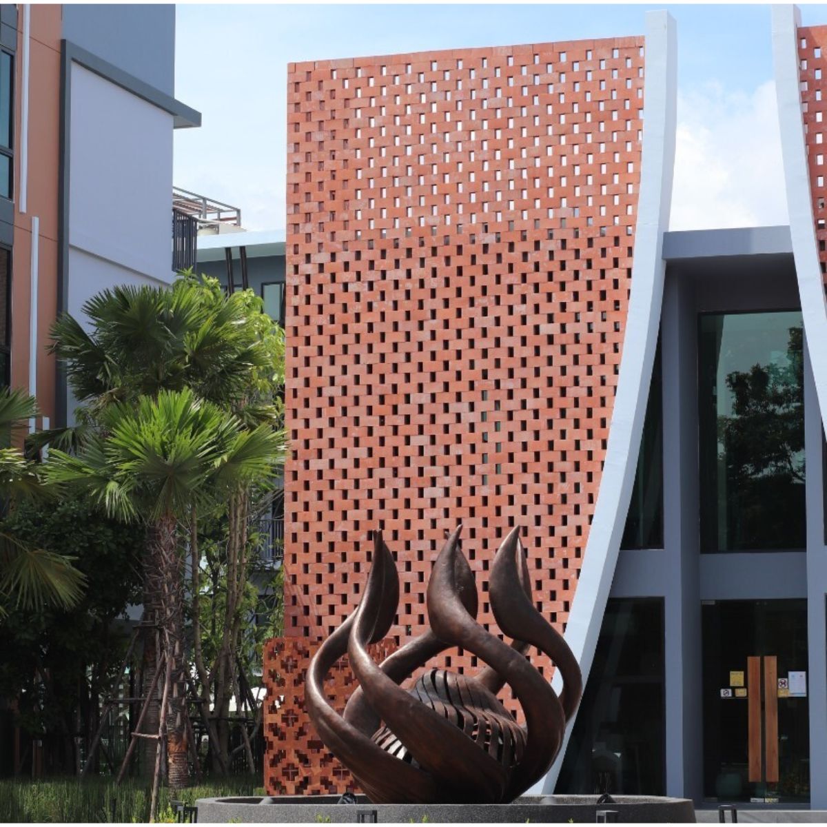 Large Bronze Eternal Flame Statue | Randolph Rose Collection