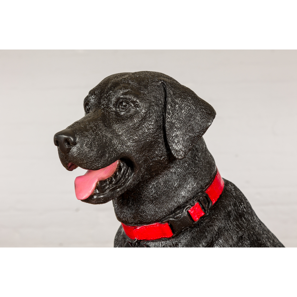Bronze Labrador Dog Statue Sitting | Randolph Rose Collection