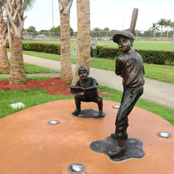 Shop Children's Bronze Baseball Statues | Randolph Rose Collection