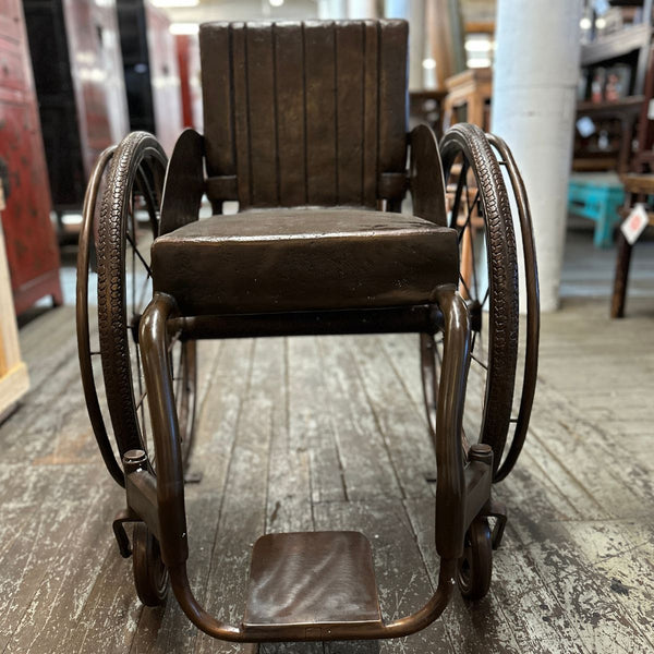 Custom Per4Max Bronze Wheelchair Statue | Randolph Rose Collection