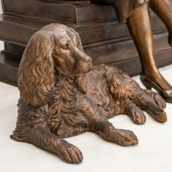 Life-size Bronze English Springer Spaniel Dog Statue | Randolph Rose ...