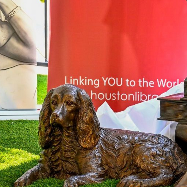 Life-size Bronze English Springer Spaniel Dog Statue | Randolph Rose ...