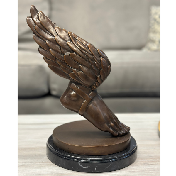 Winged Foot Golf Club Logo as Custom Bronze Trophy Award | Randolph ...
