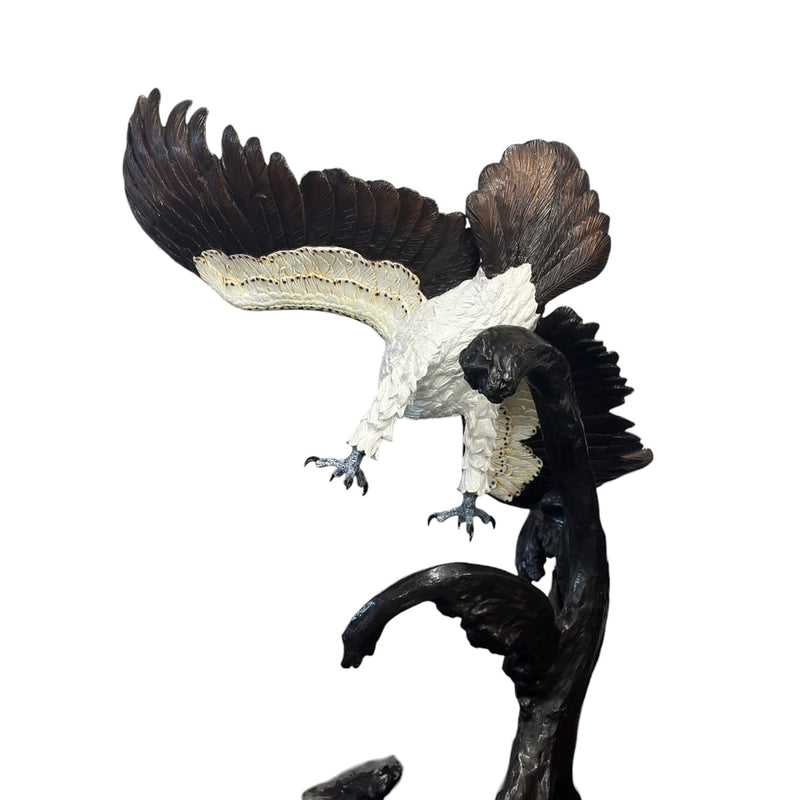 Bronze Flying Osprey Bird Statue | Randolph Rose Collection