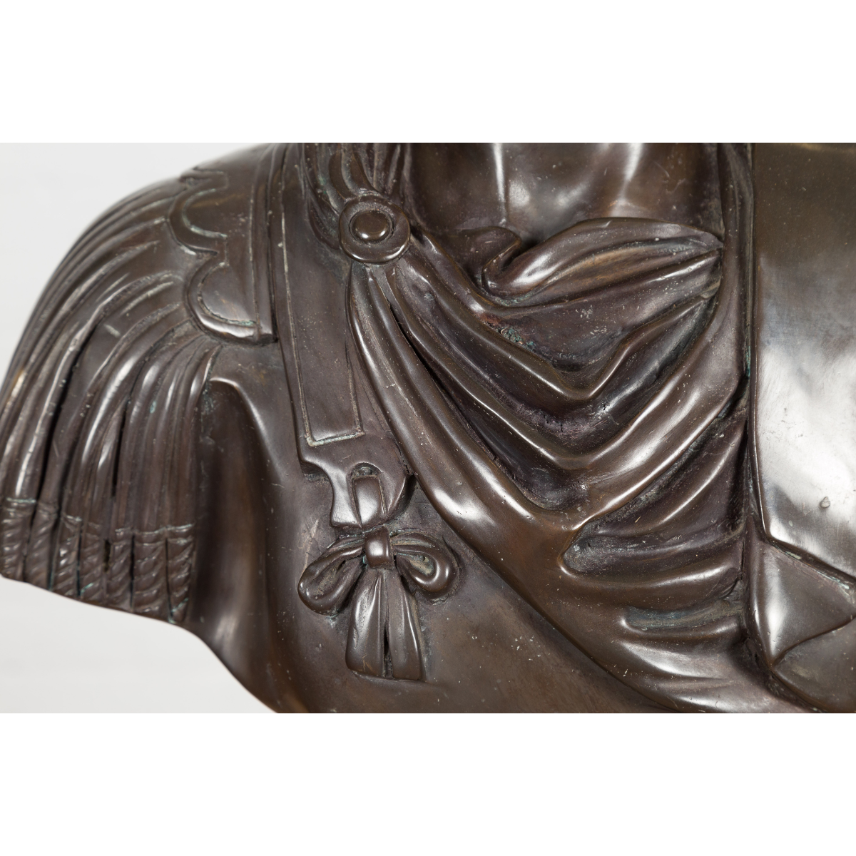 Bronze Tabletop Bust of Roman Emperor Caesar Augustus | Randolph Rose ...