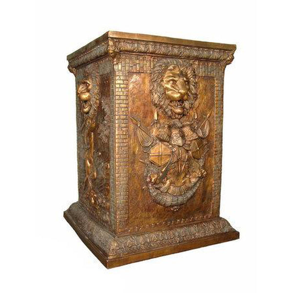 Bronze Roman Inspired Garden Table Base Statue | Randolph Rose Collection