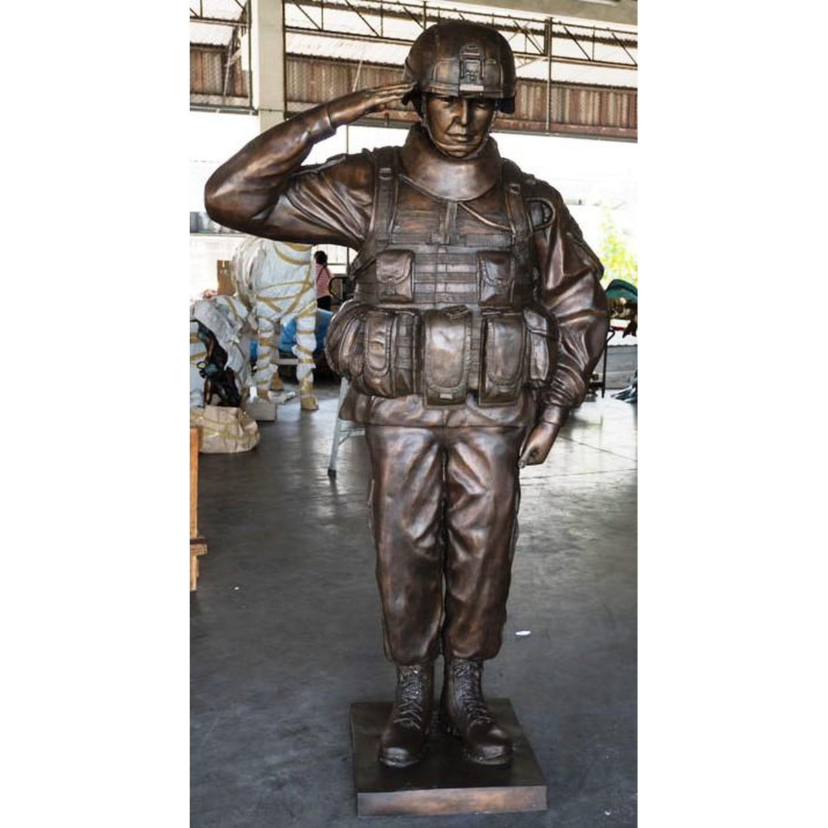 United States Soldier Bronze Veterans Statue | Randolph Rose Collection