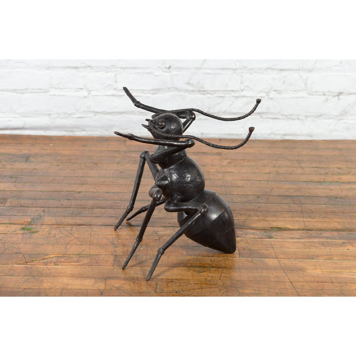 Contemporary Bronze Ant Table Base Statue | Randolph Rose Collection