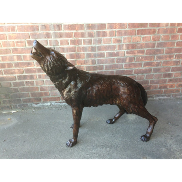 Bronze Wolf Statue | Randolph Rose Collection