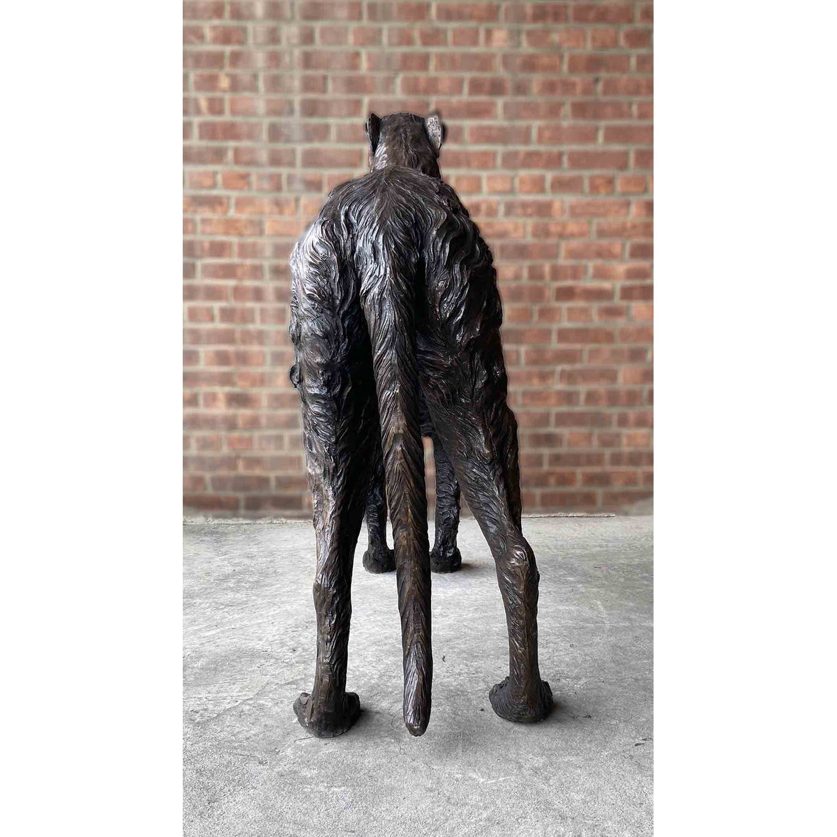 Irish Wolfhound Bronze Dog Statue | Randolph Rose Collection