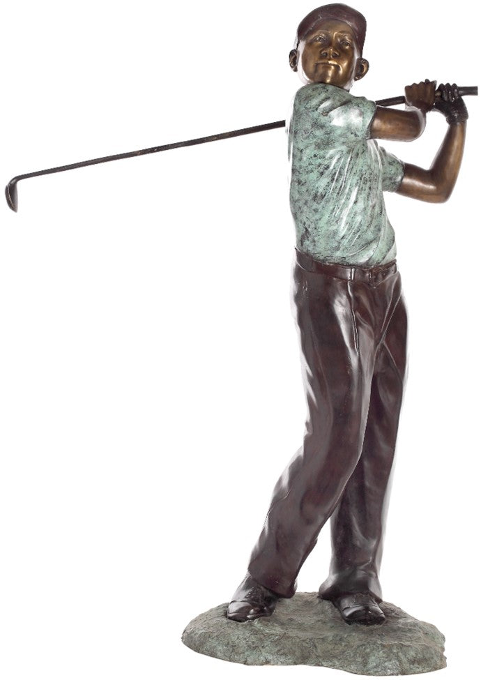 Perfect Swing, Bronze Golf Statue | Randolph Rose Collection