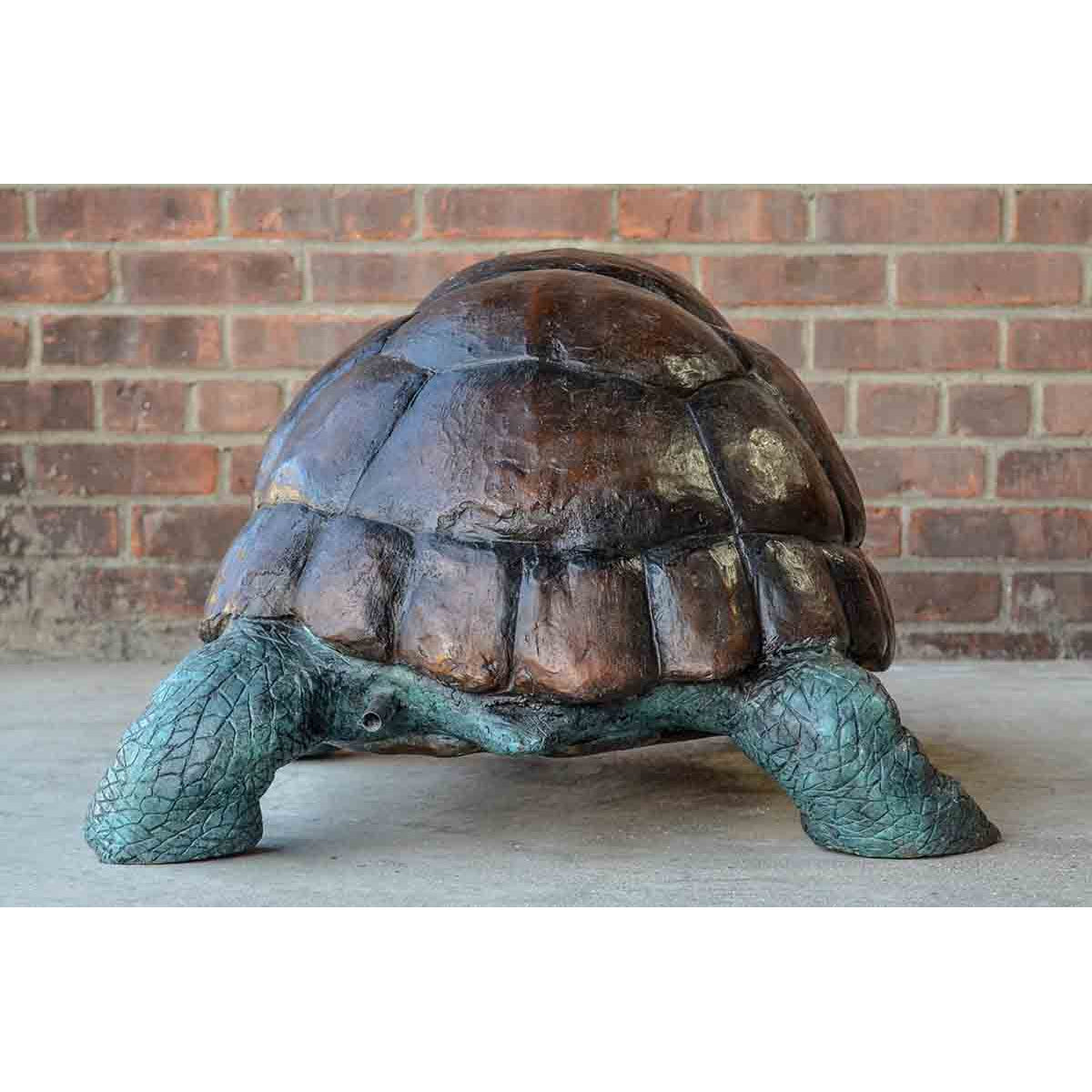 Bronze Walking Turtle Garden Statue | Randolph Rose Collection