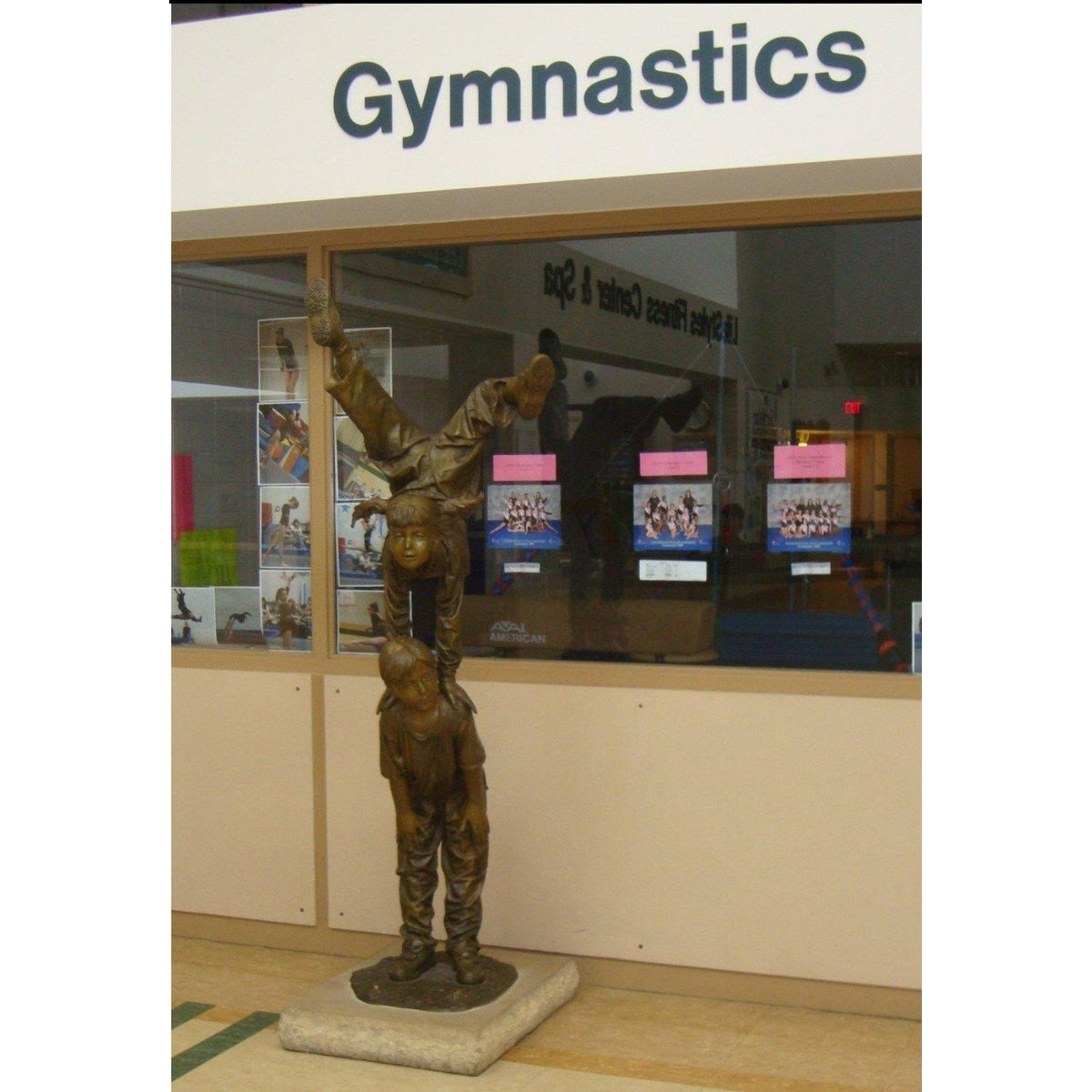 Acrobat Kids Bronze Park Statue | Randolph Rose Collection