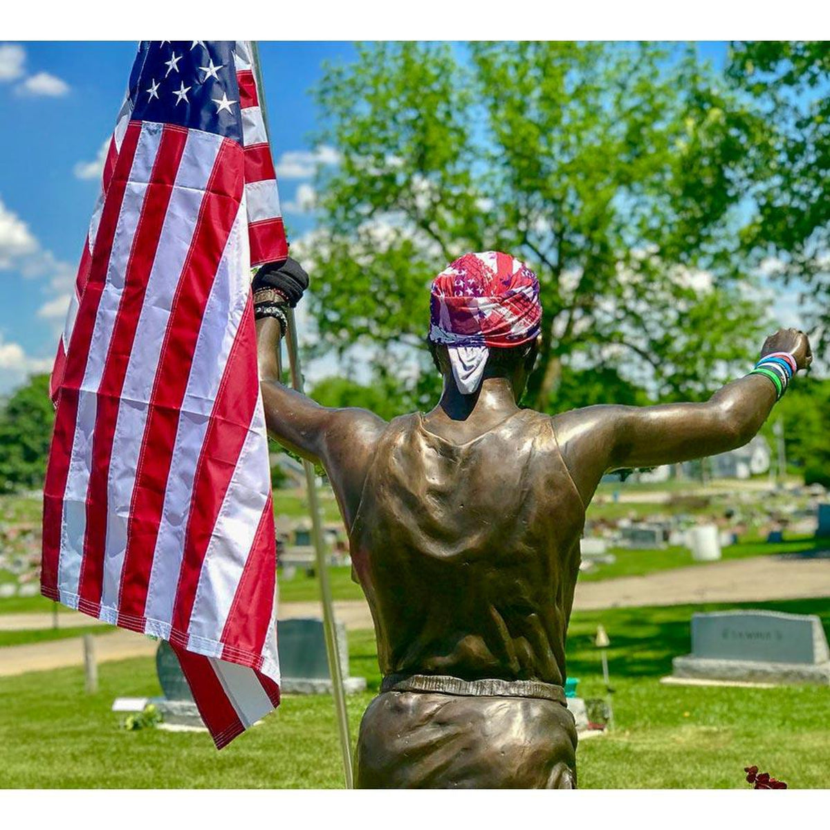 Bronze Statue of a Running Marathon Runner | Randolph Rose Collection
