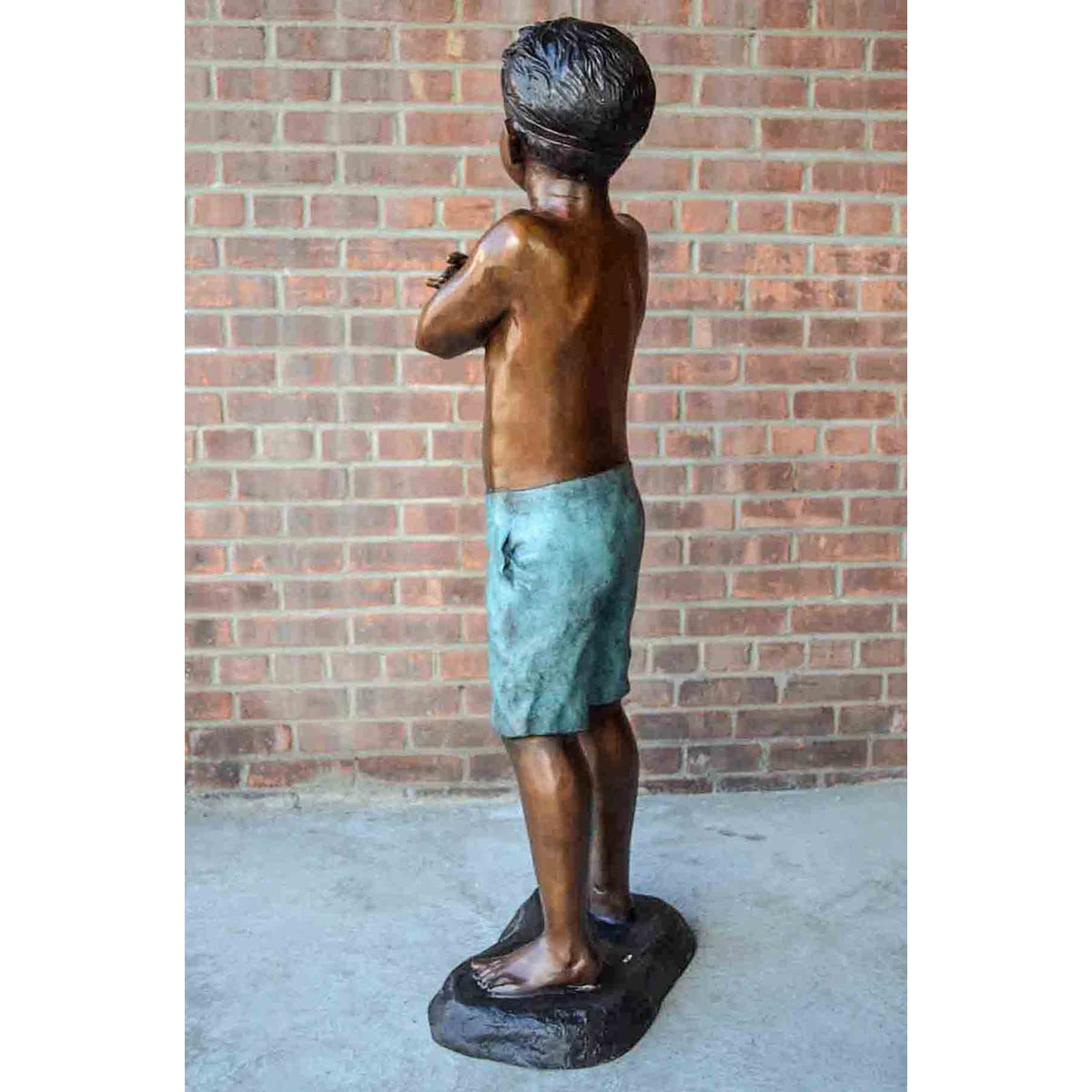 Life-size Children's Bronze Swimming Statue | Randolph Rose Collection