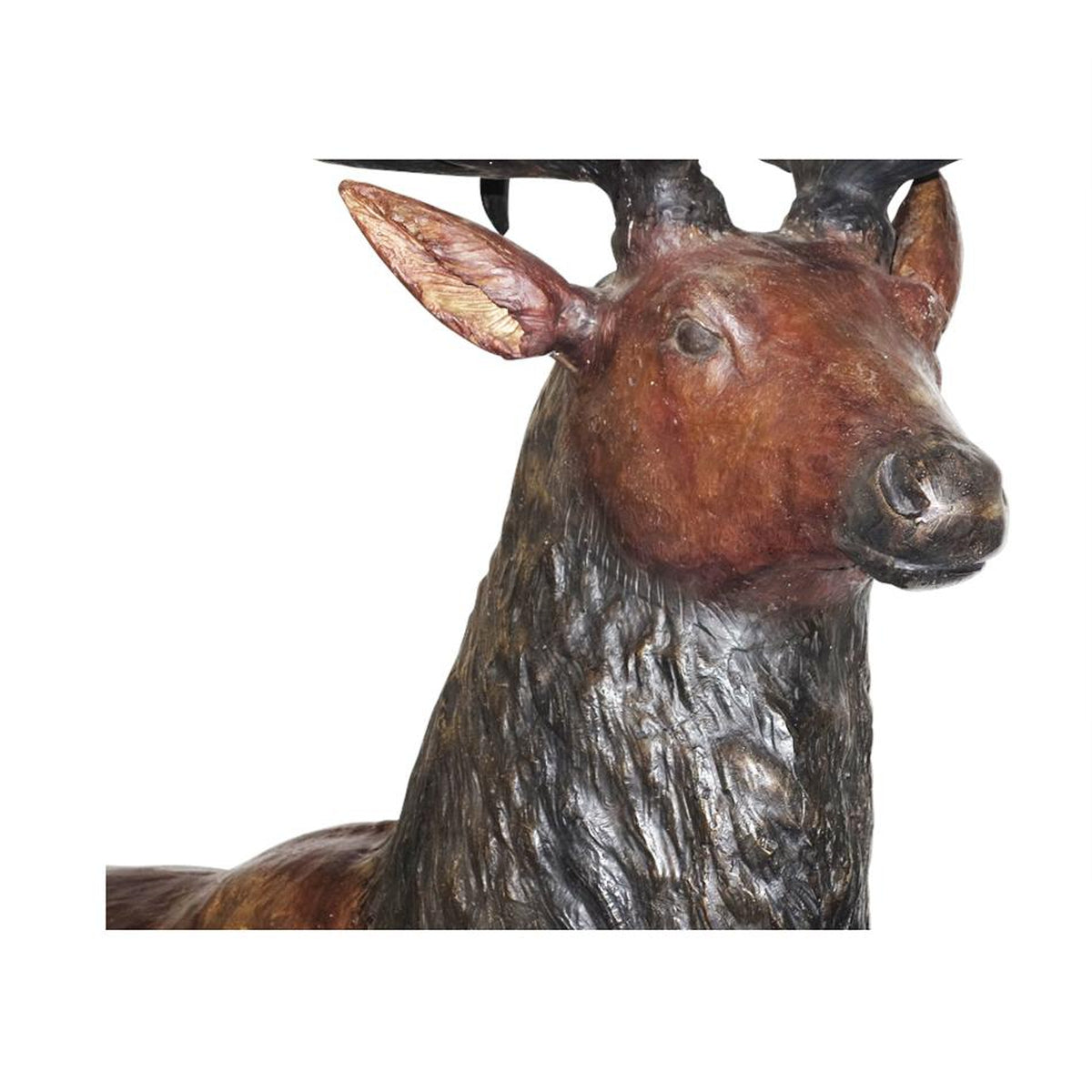 Life-Size Standing Elk Statue | Randolph Rose Collection