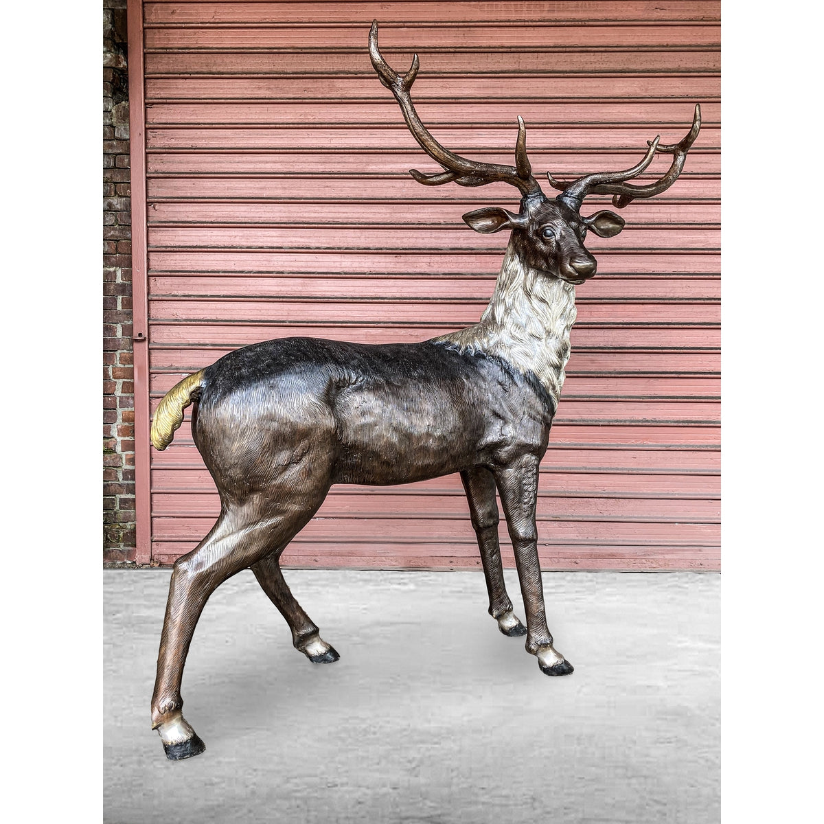 Bronze Stag Statue | Randolph Rose Collection
