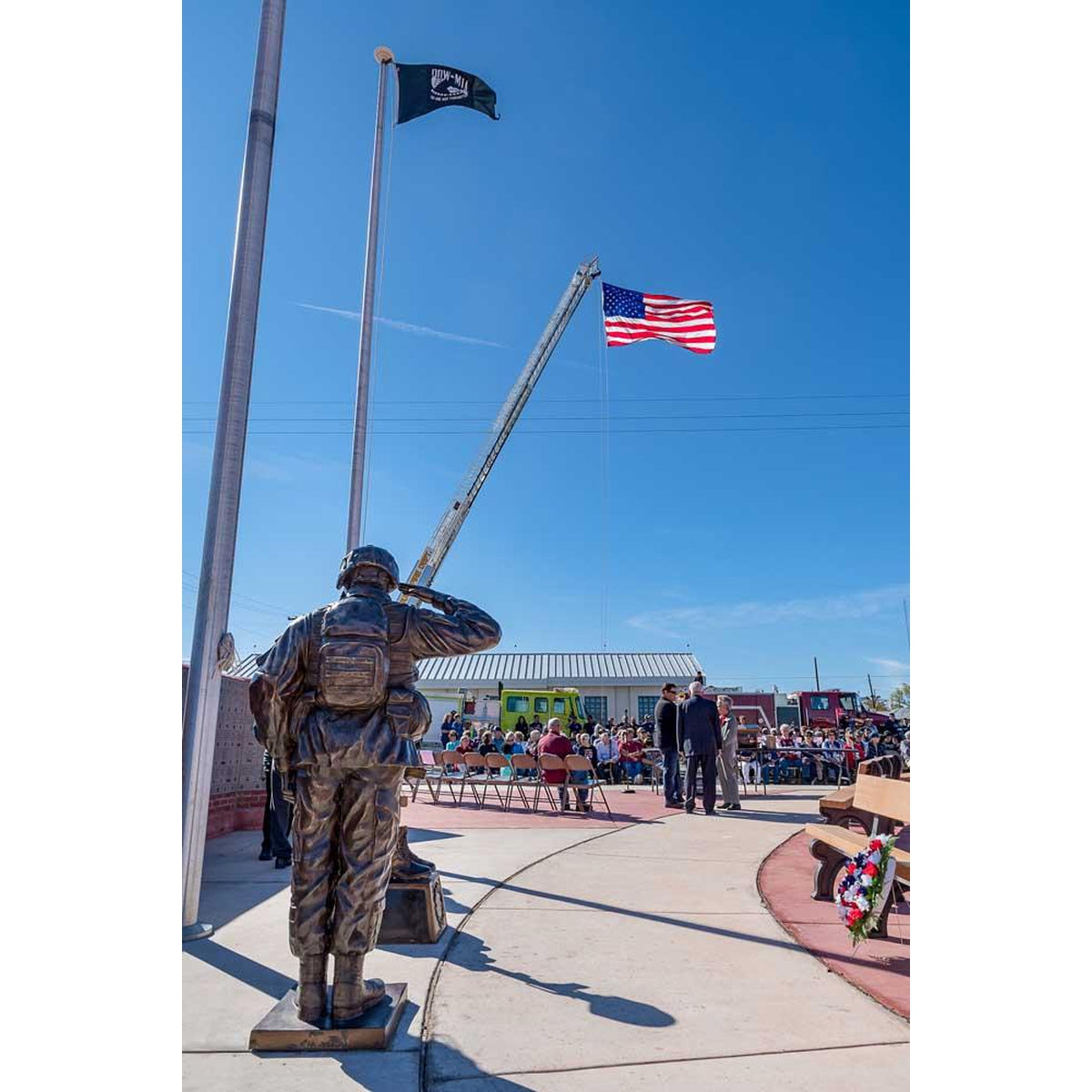 United States Soldier Bronze Veterans Statue | Randolph Rose Collection
