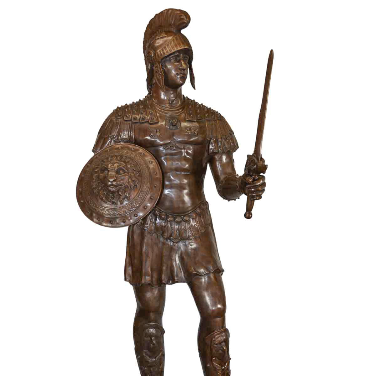 Bronze Roman Gladiator Statue | Randolph Rose Collection