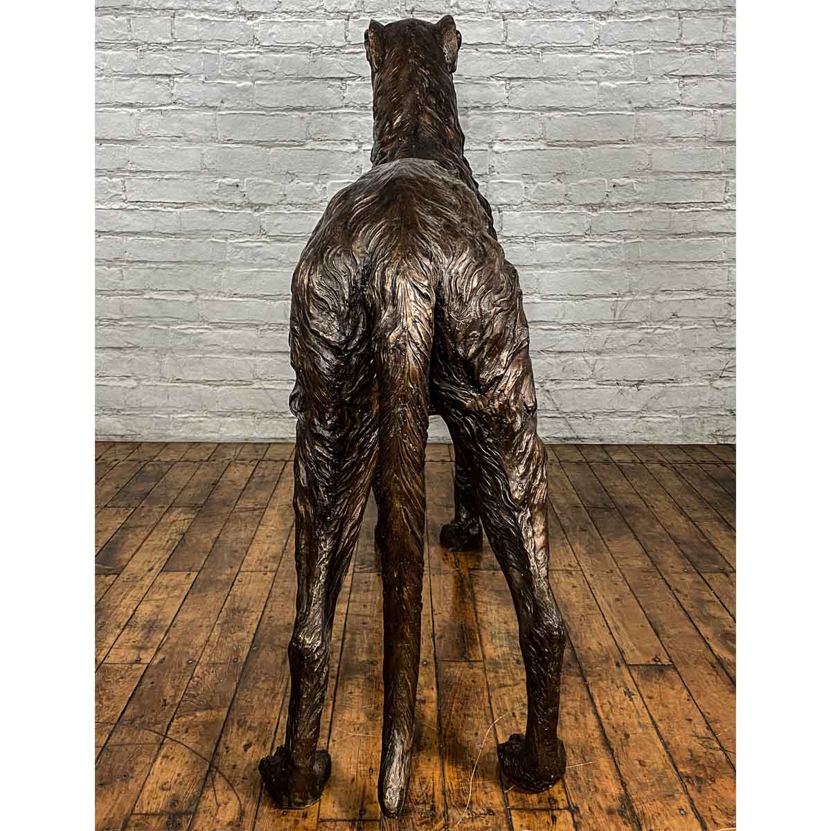 Irish Wolfhound Bronze Dog Statue | Randolph Rose Collection
