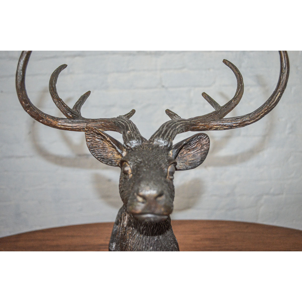 Tabletop Bronze Deer Statue | Randolph Rose Collection