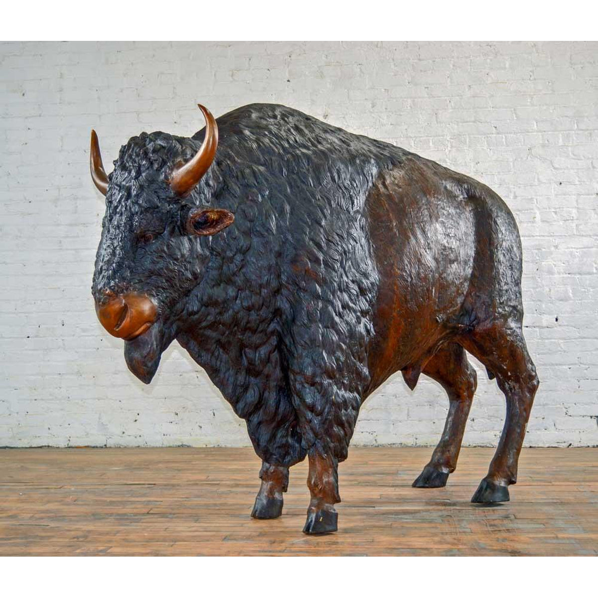 Bronze Buffalo Statue | Randolph Rose Collection