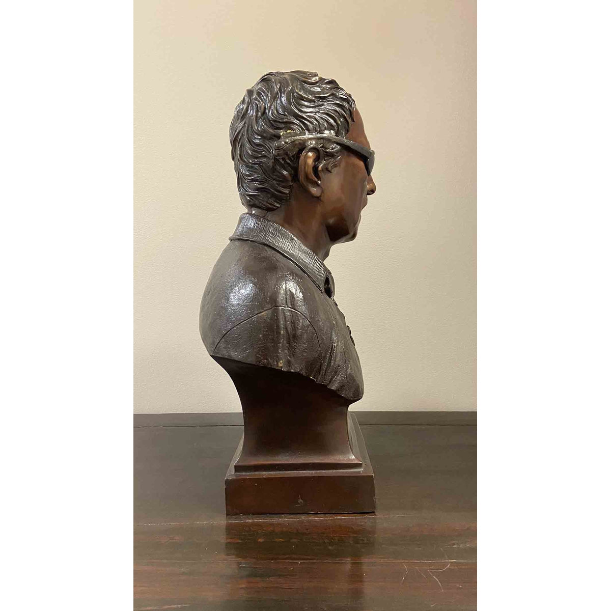 Custom Bronze Portrait Bust, Football Coach | Randolph Rose Collection