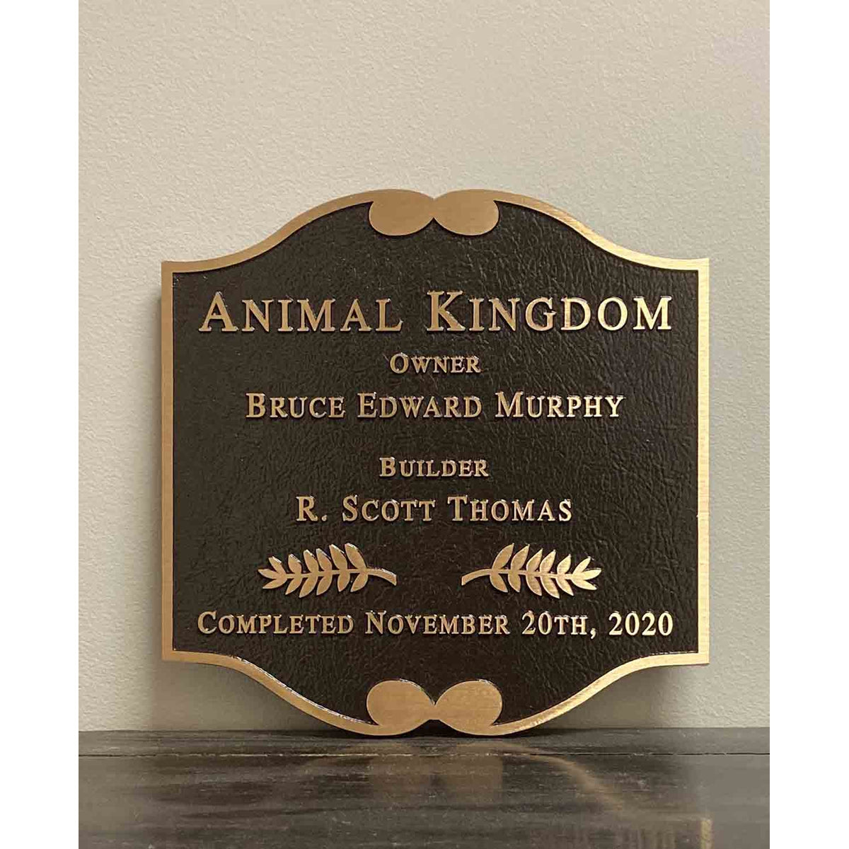 Bronze Memorial Plaques | Randolph Rose Collection