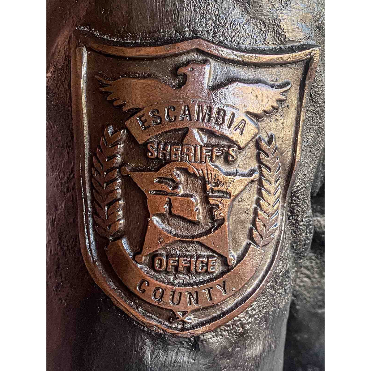 Life-Size Bronze Statue of a Police Officer & K9 Police Dog | Randolph ...