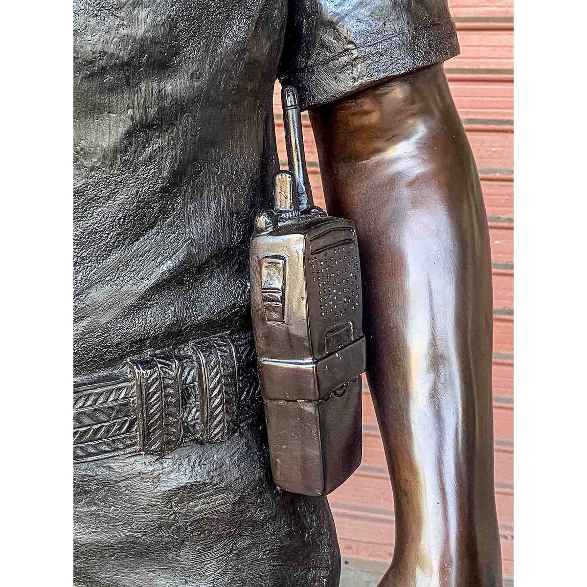 Life-Size Bronze Statue of a Police Officer & K9 Police Dog | Randolph ...