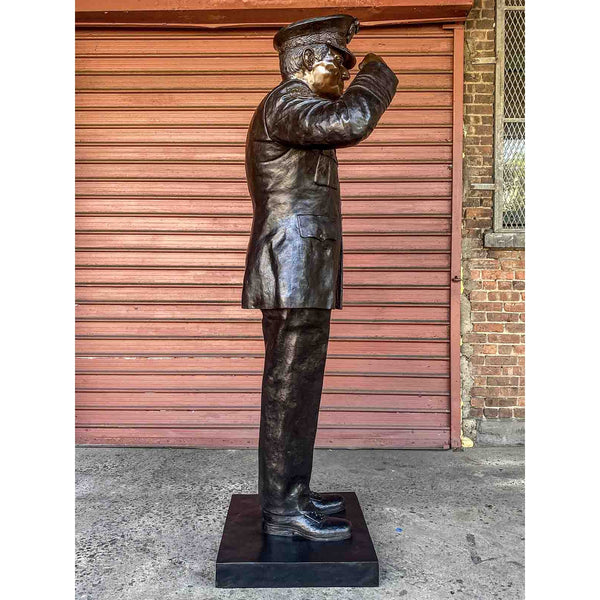 Custom Policeman Sheriff Bronze Statue | Randolph Rose Collection