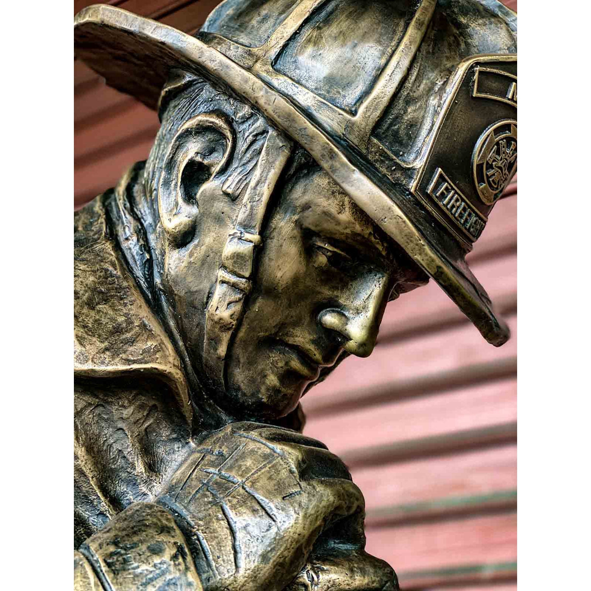 Custom Bronze Firefighter Memorial Statue | Randolph Rose Collection