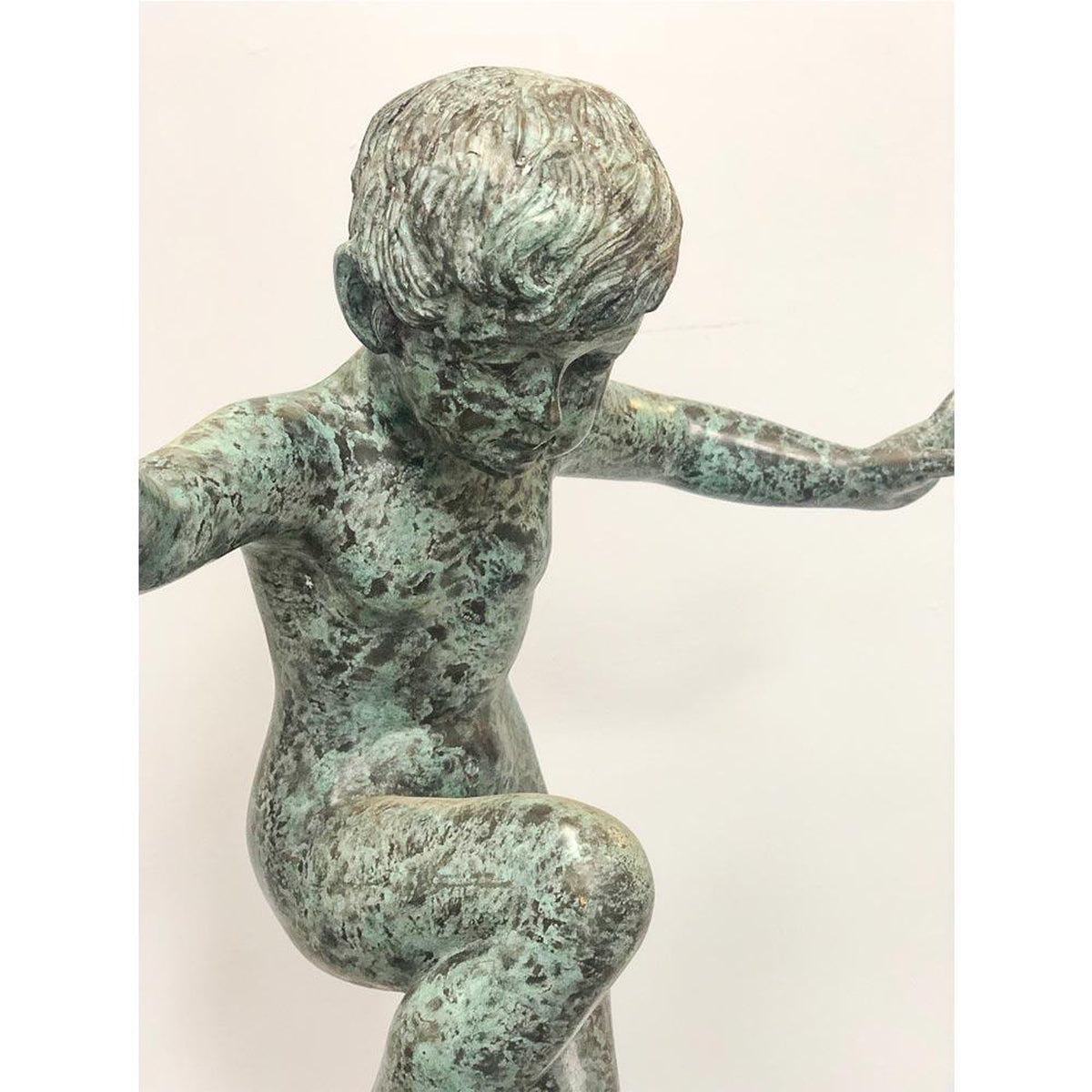 Boy Riding Snail Statue and Fountain | Randolph Rose Collection