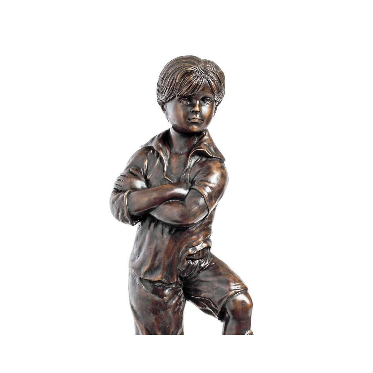 Bronze Outdoor Soccer Statue | Randolph Rose Collection