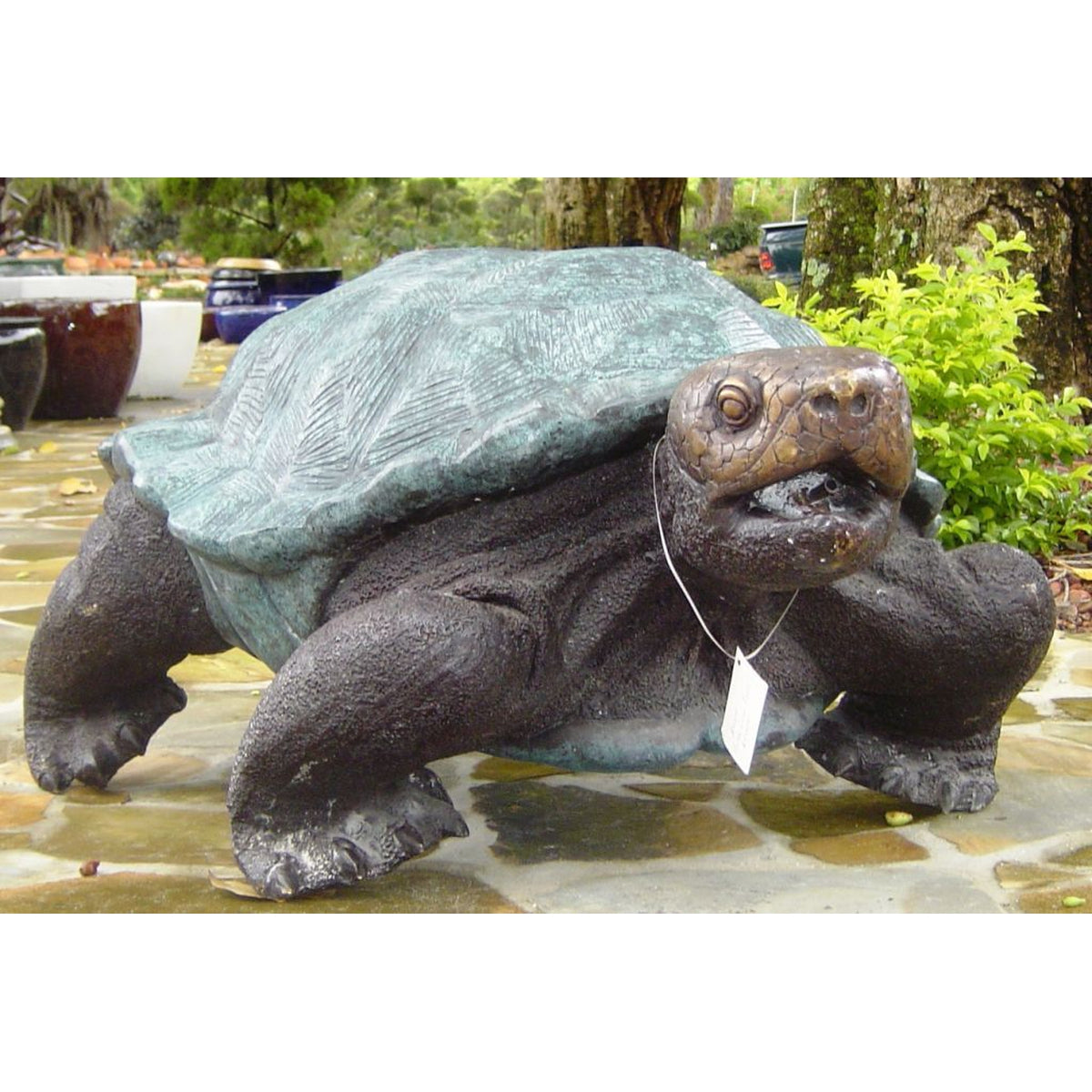 Large Bronze Turtle Garden Statue Walking | Randolph Rose Collection