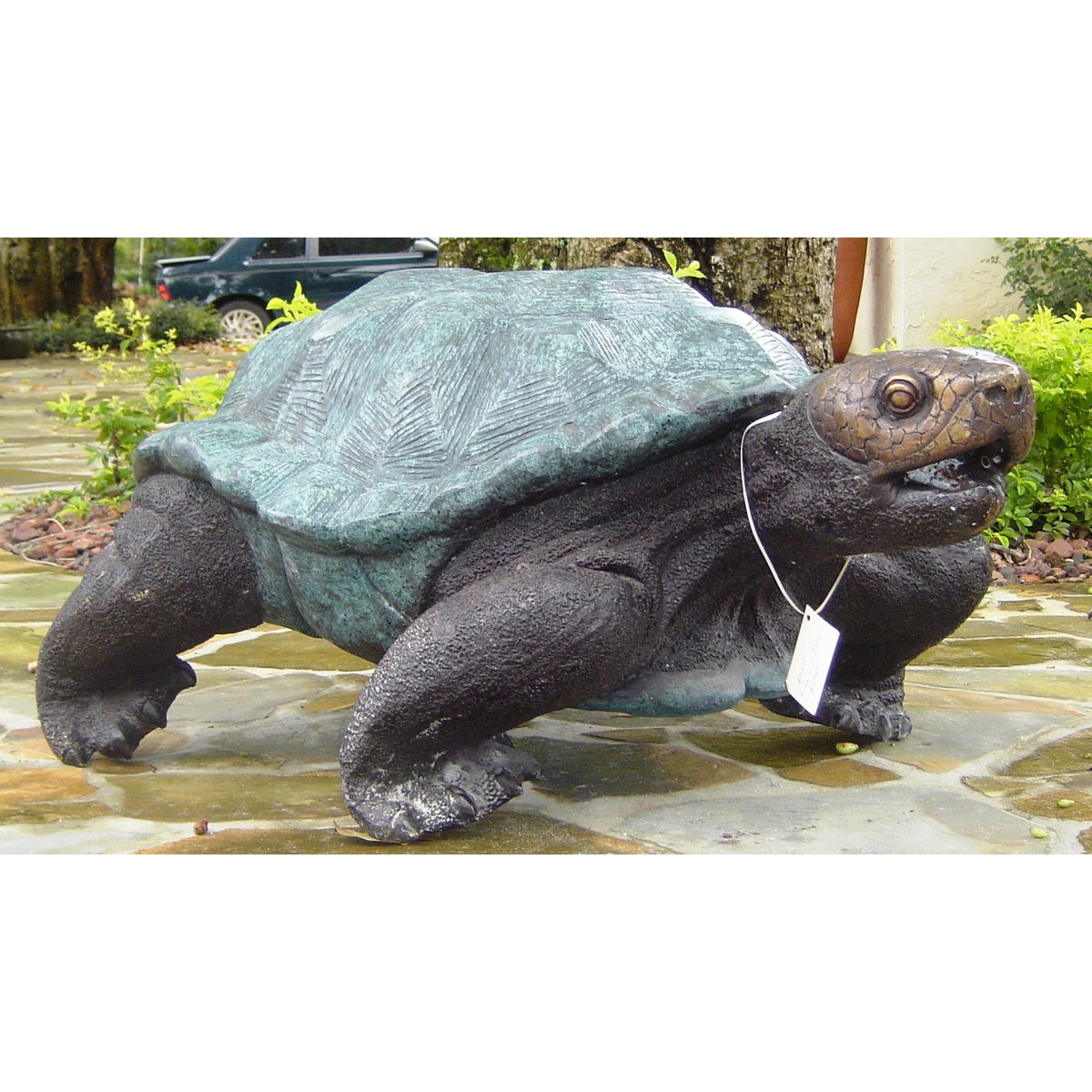 Large Bronze Turtle Garden Statue Walking | Randolph Rose Collection