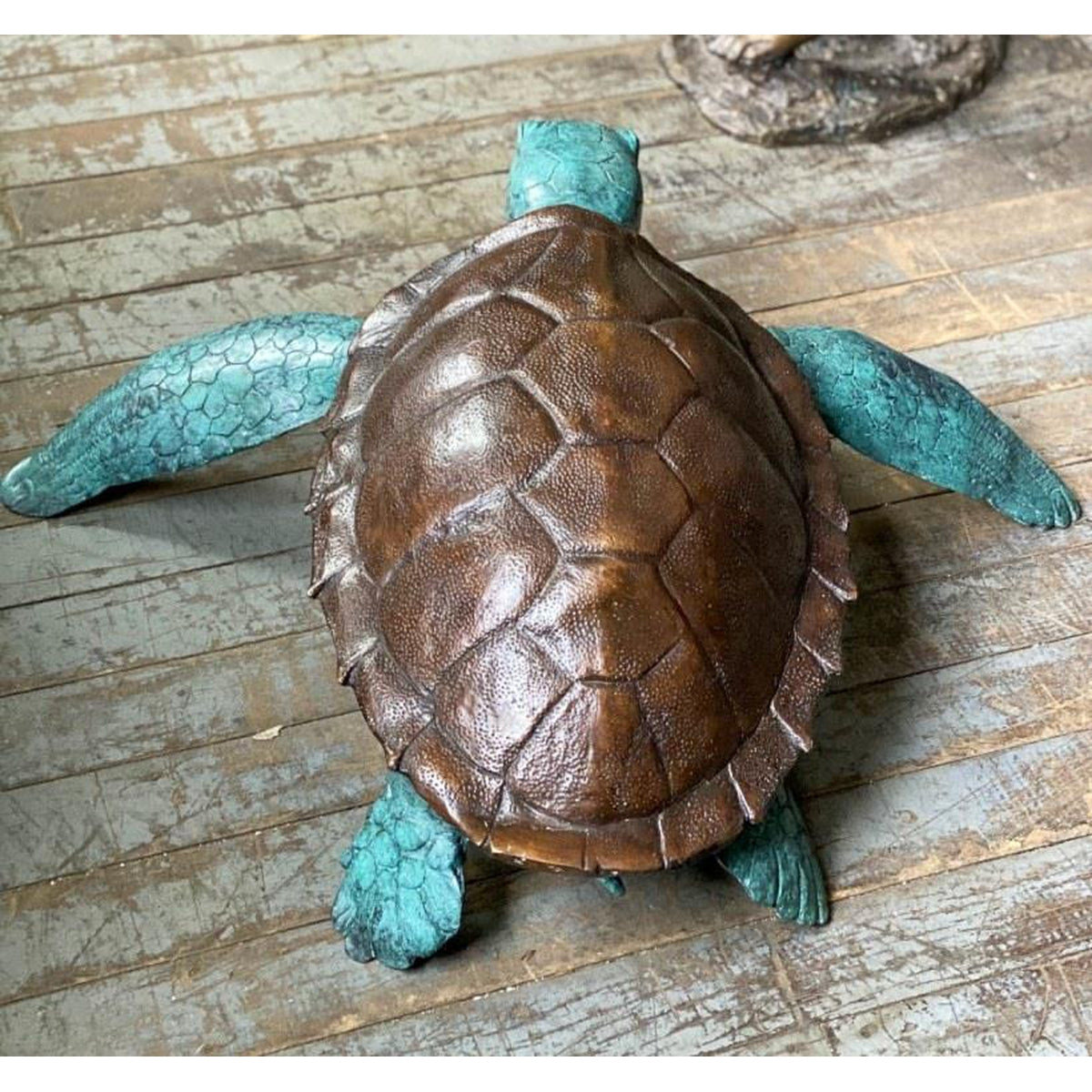 Bronze Sea Turtle Garden Statues | Randolph Rose Collection