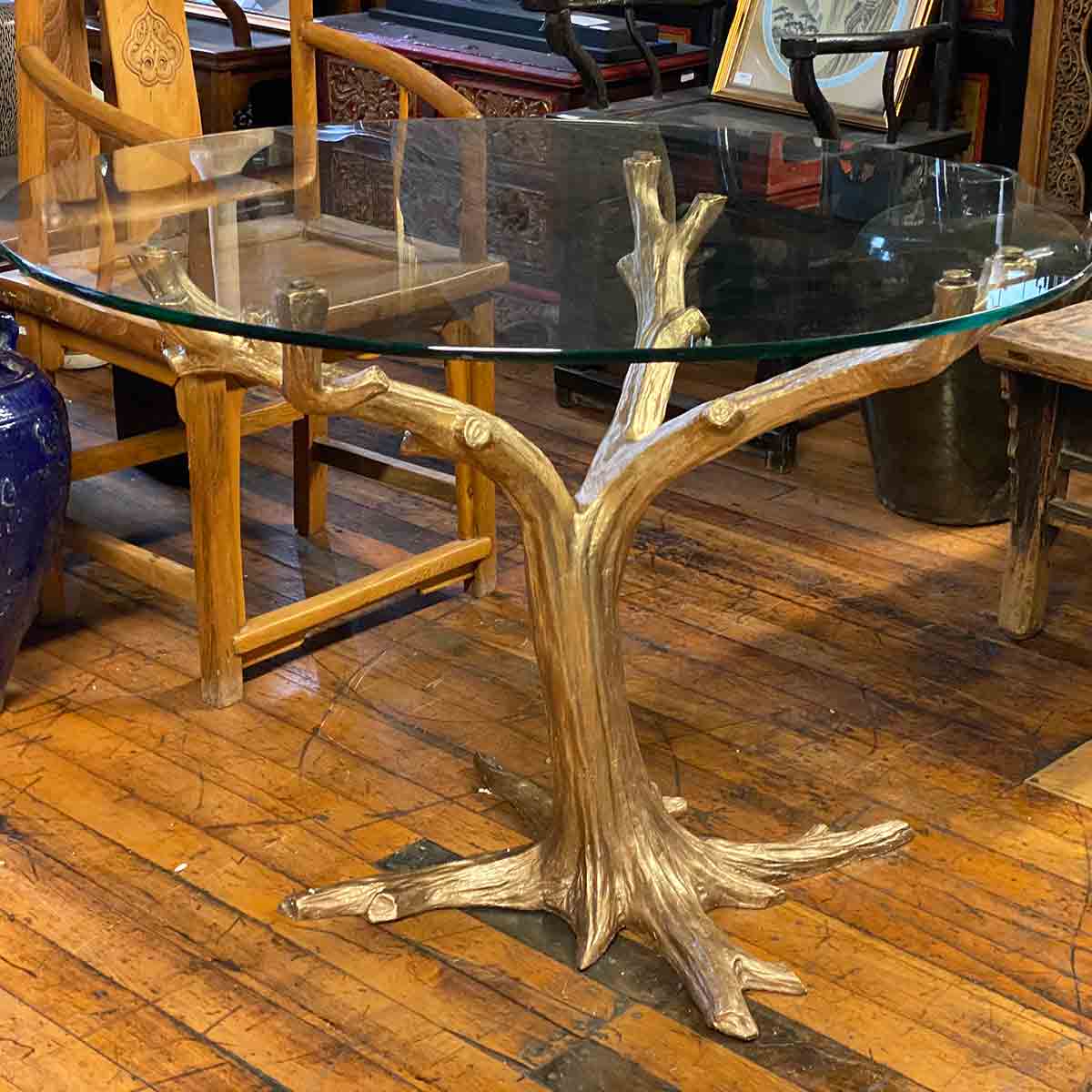 Bronze Tree Table in Gold Patina | Randolph Rose Collection