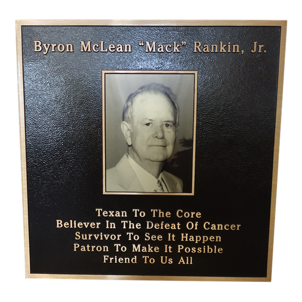 Bronze Dedicational Plaques | Randolph Rose Collection