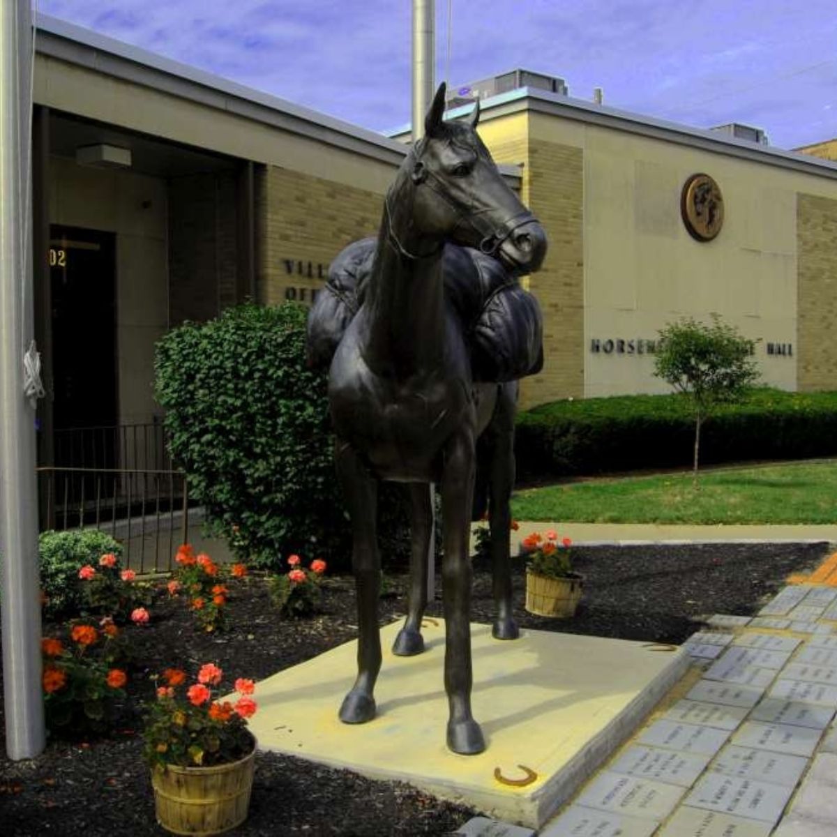 Bronze Life-Sized Military Horse Statue | Randolph Rose Collection