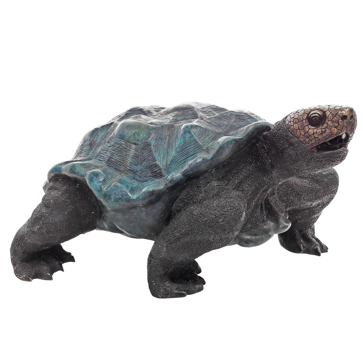 Large Bronze Turtle Garden Statue Walking | Randolph Rose Collection